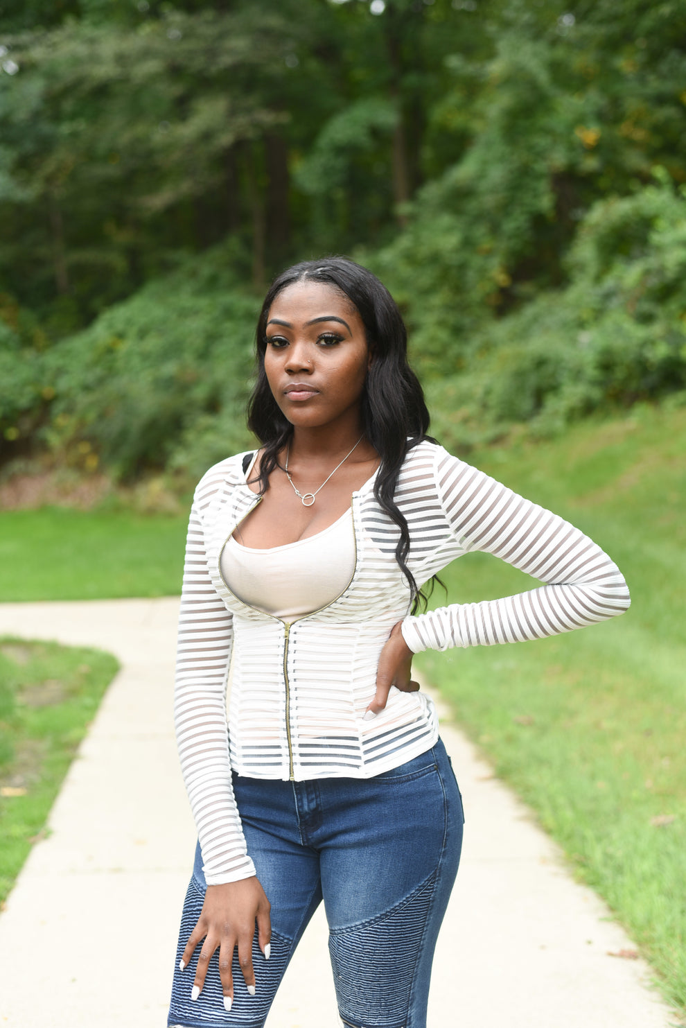 Pink Sheer Fashionable Jacket Shirt – The Diamond Boutique